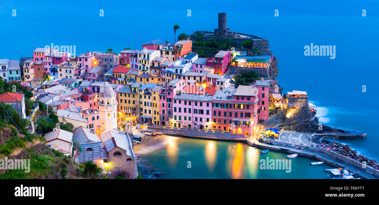 Vernazza attractions hi-res stock photography and images - Alamy