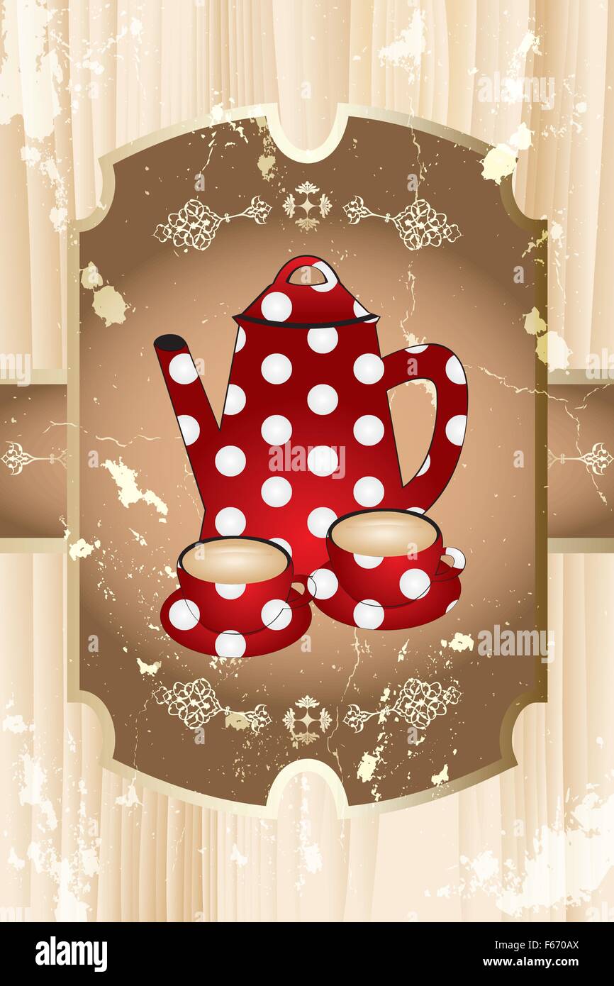 Object art antique brown Stock Vector Images - Alamy