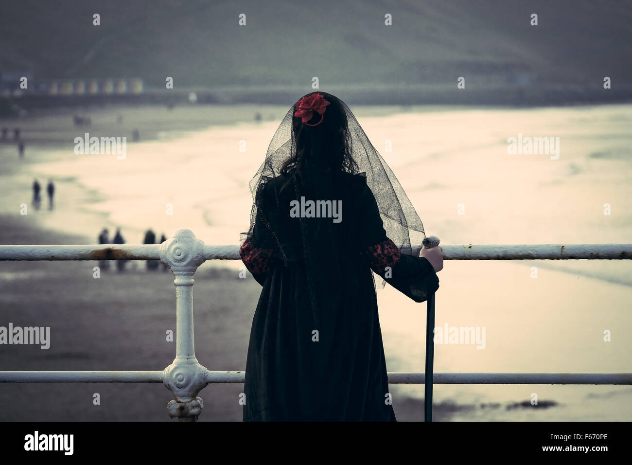 Mourning Costume High Resolution Stock Photography and Images - Alamy