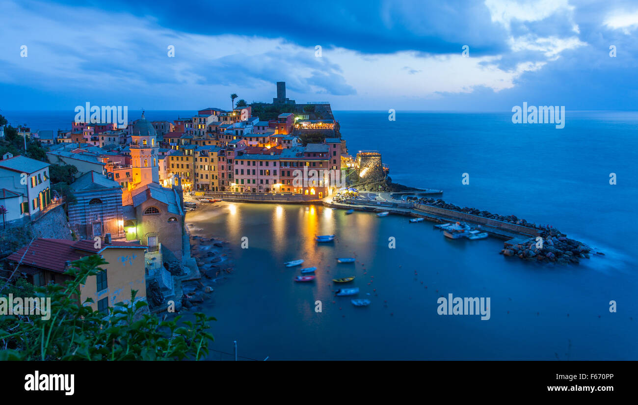 Vernazza attractions hi-res stock photography and images - Alamy
