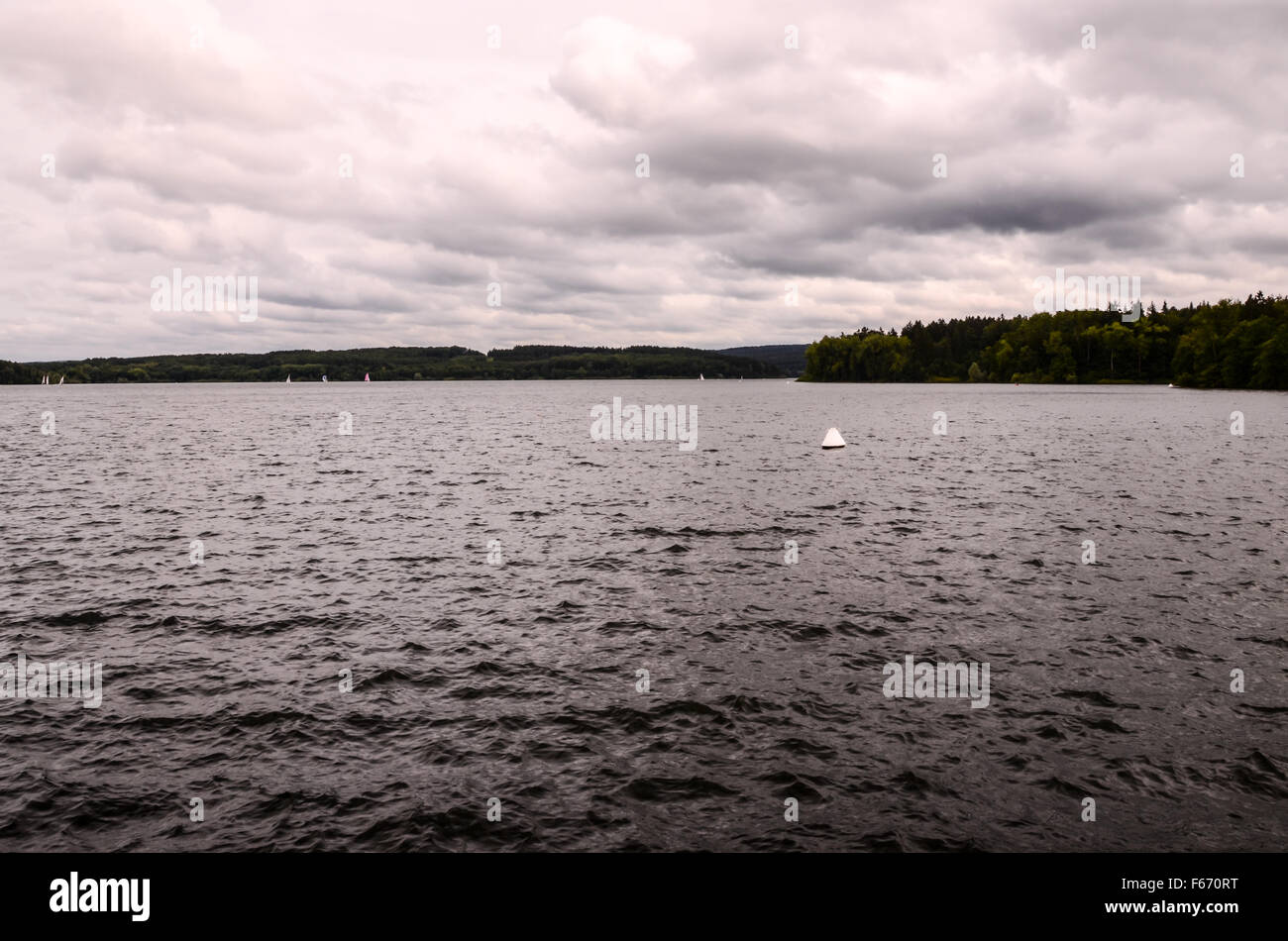 German Water Dam Stock Photo - Alamy