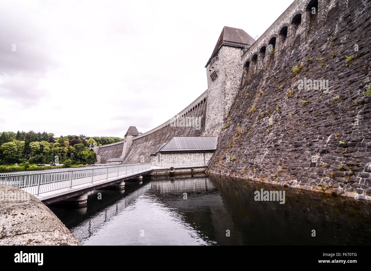 German Water Dam Stock Photo - Alamy