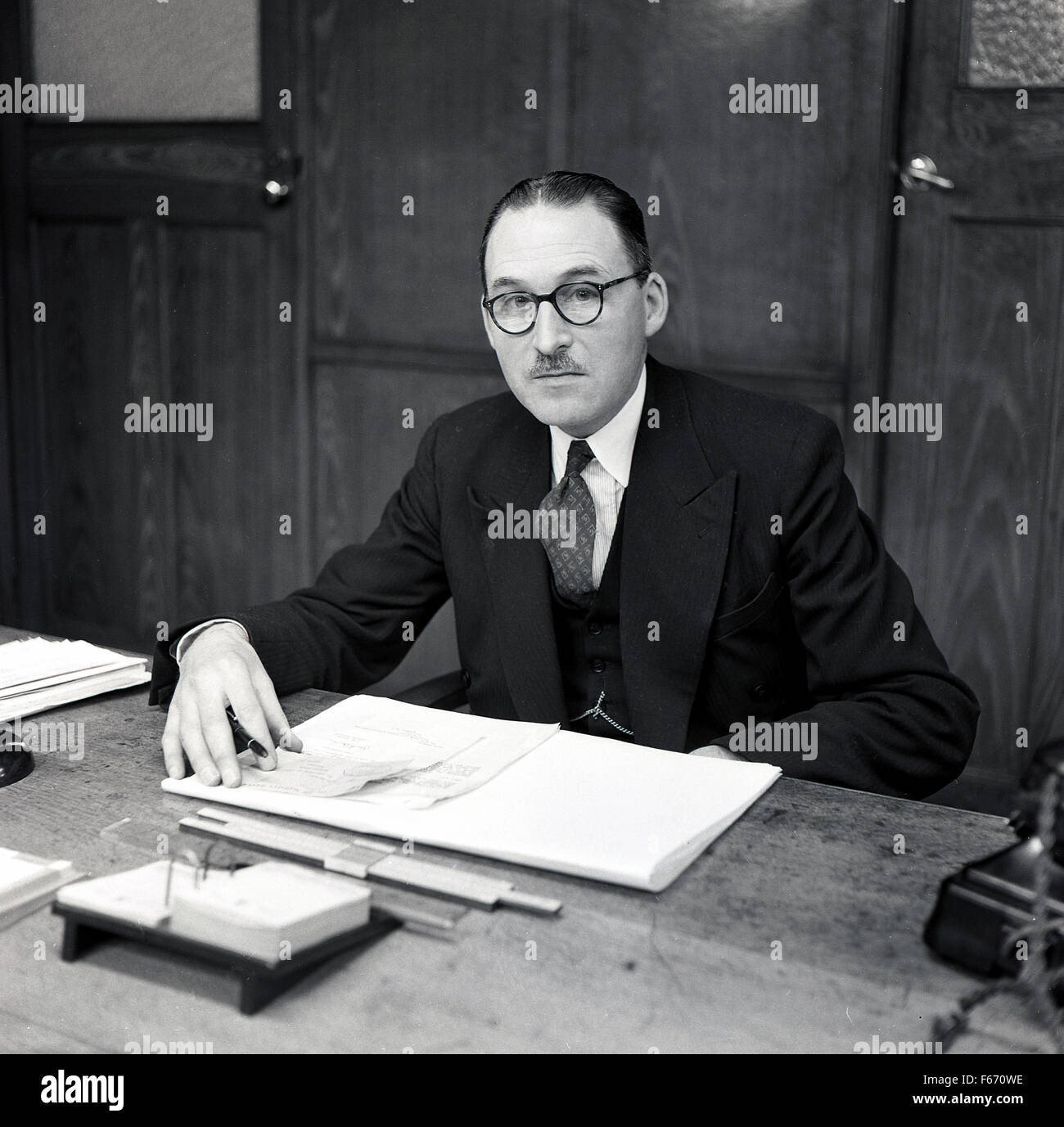 1950s historical, the managing director of the Ever Ready Electrical ...