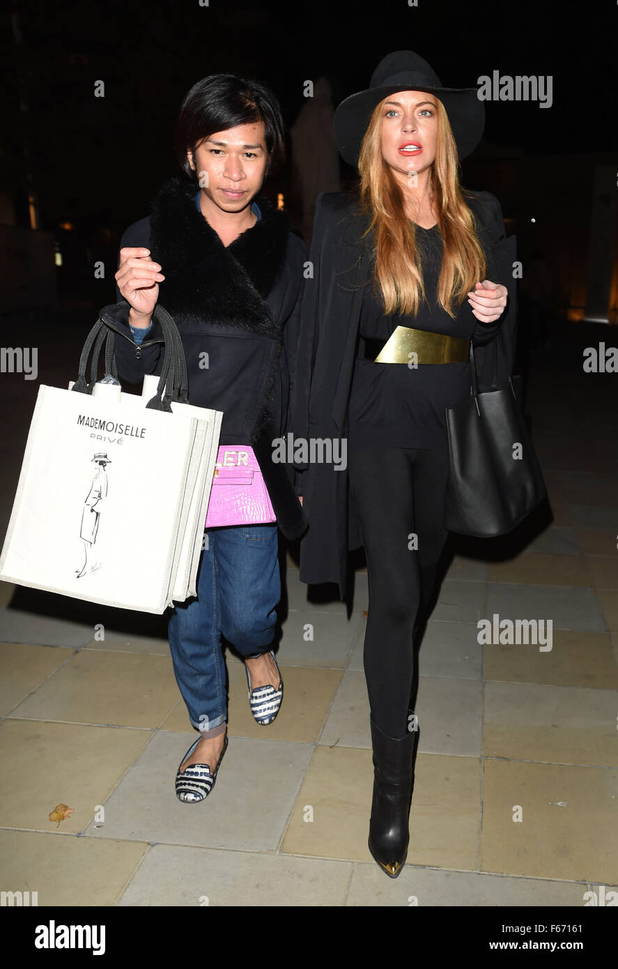 Celebrities attend the Chanel Mademoiselle Prive party held at the ...