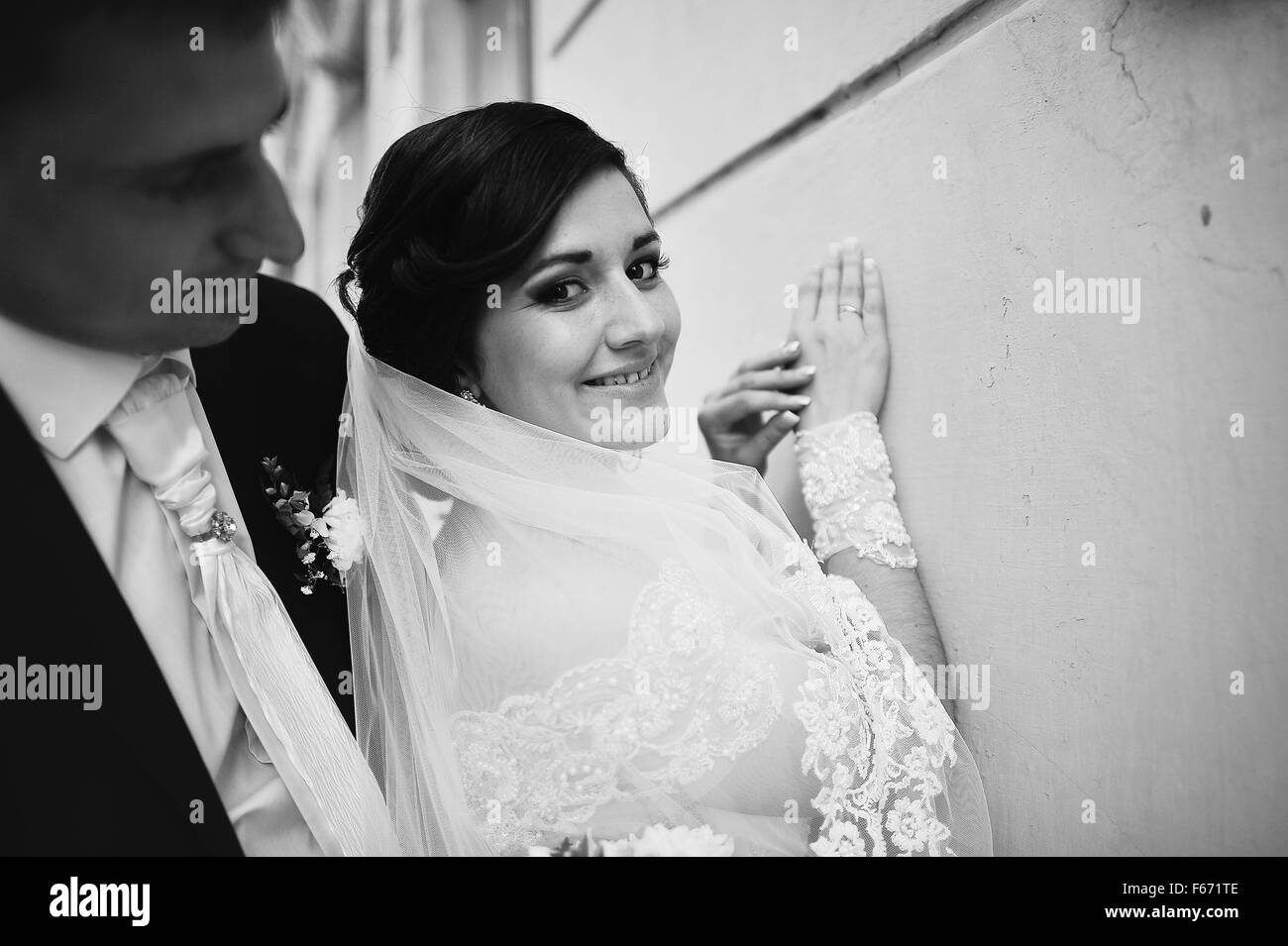 Wedding couple in love Stock Photo - Alamy
