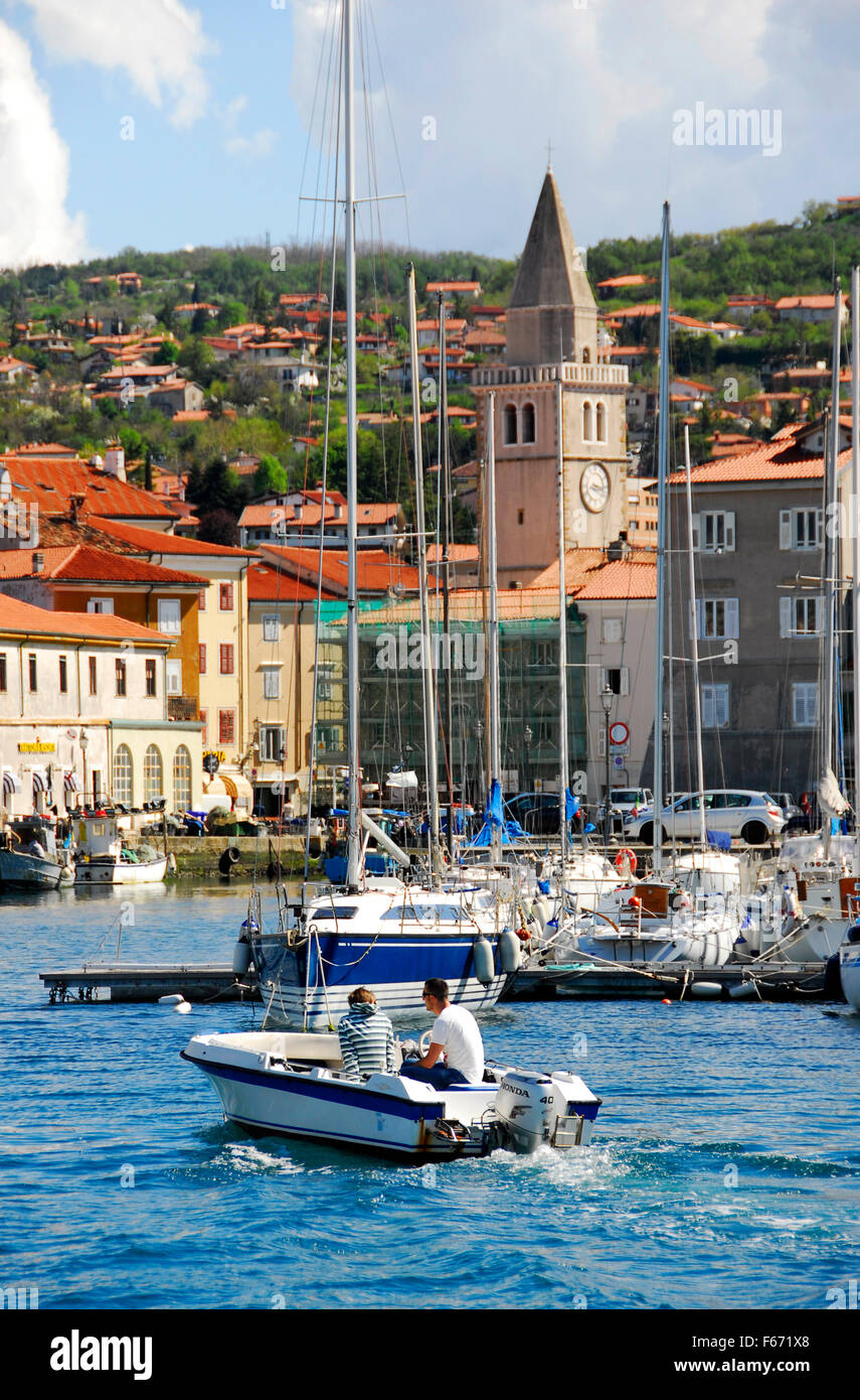 Muggia; harbor, harbour, Italy Stock Photo - Alamy