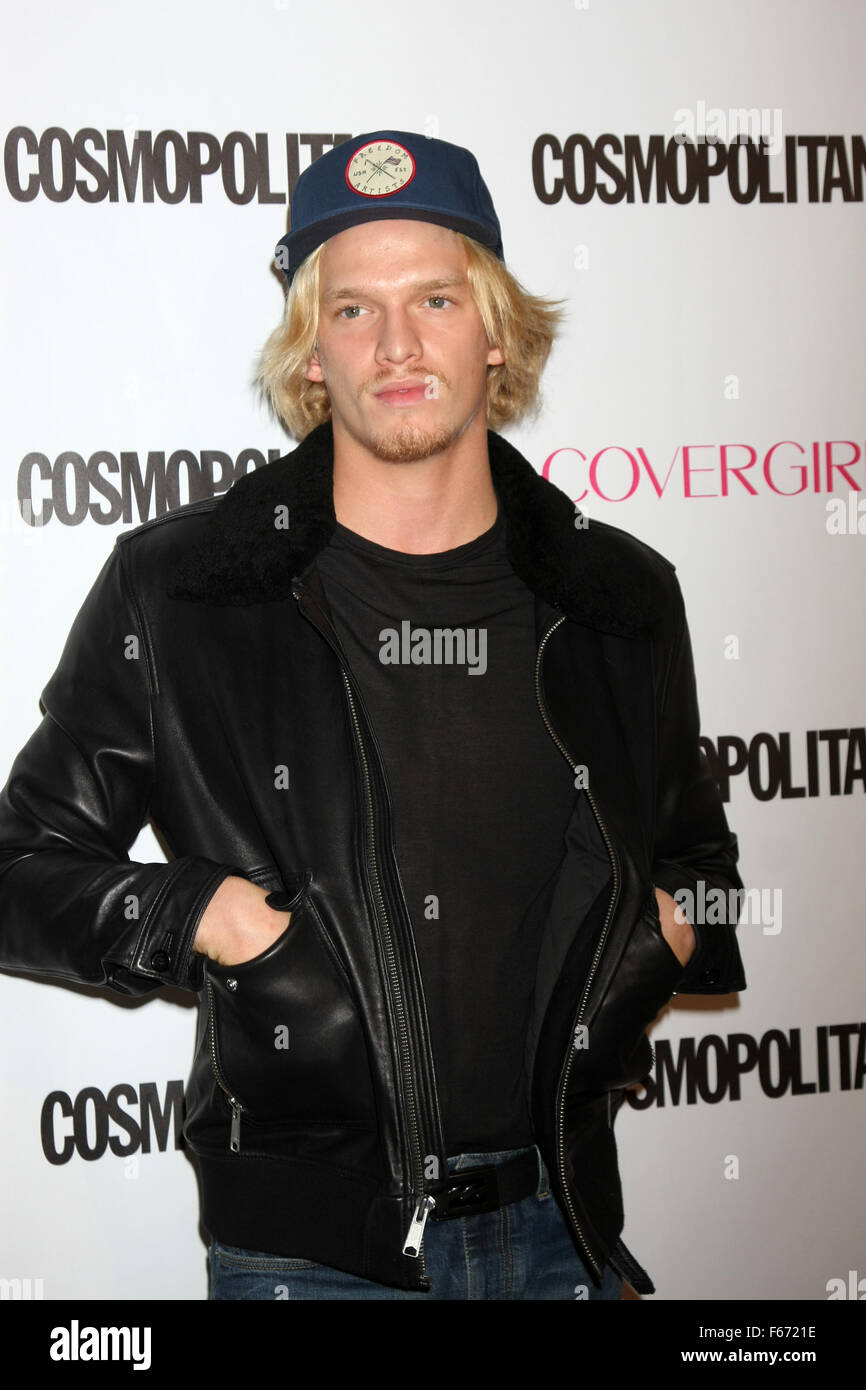 Cosmopolitan Magazine's 50th Anniversary Party Featuring: Cody Simpson ...
