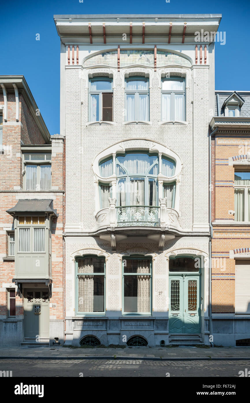 Belgium, Antwerp, Zurenborg Stock Photo - Alamy