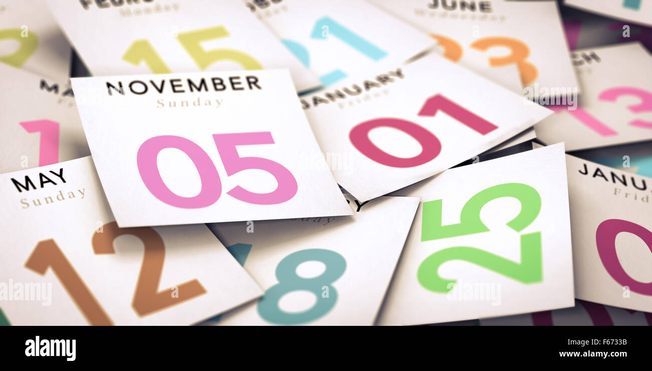 Tear off day calendar hi-res stock photography and images - Alamy