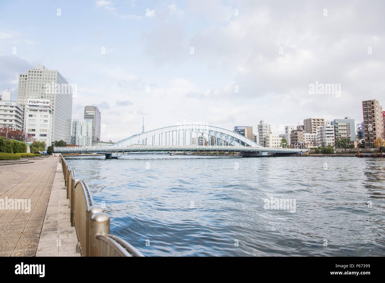 Eitaibashi bridge,Sumida river,Tokyo,Japan Stock Photo - Alamy