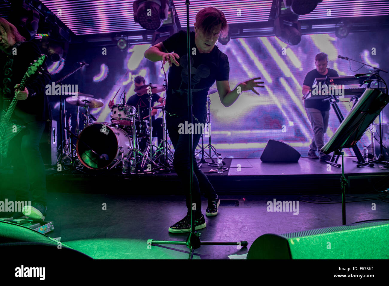 Nov. 12, 2015 - London, UK - One of Russiaâ€™s most established rock ...