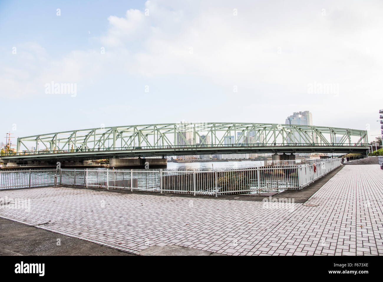 Aioibashii Bridge,Sumida River,Tokyo,Japan Stock Photo - Alamy