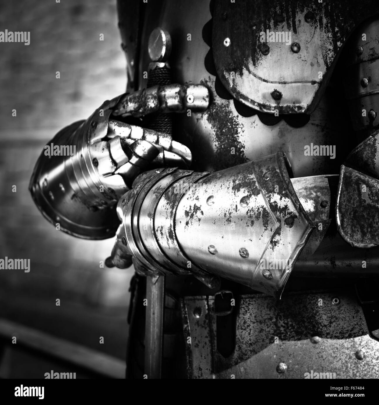 Old rusty old armor hi-res stock photography and images - Alamy