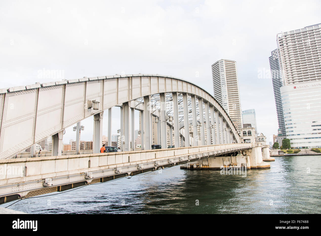 Kachidokibashi Bridge,Sumida River,Tokyo,Japan Stock Photo - Alamy