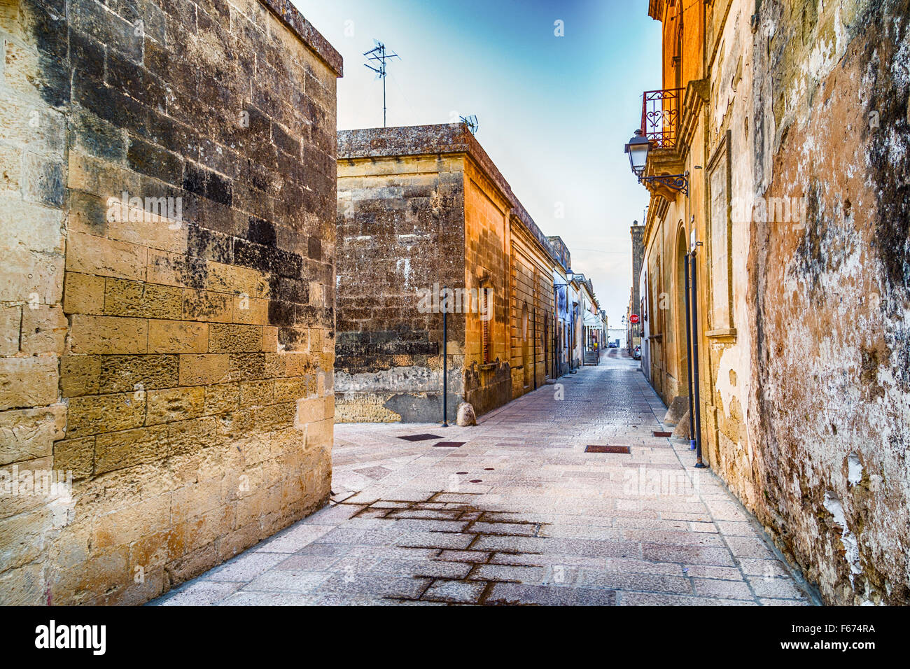the grid of streets and walls of fortified citadel of XVI century in ...