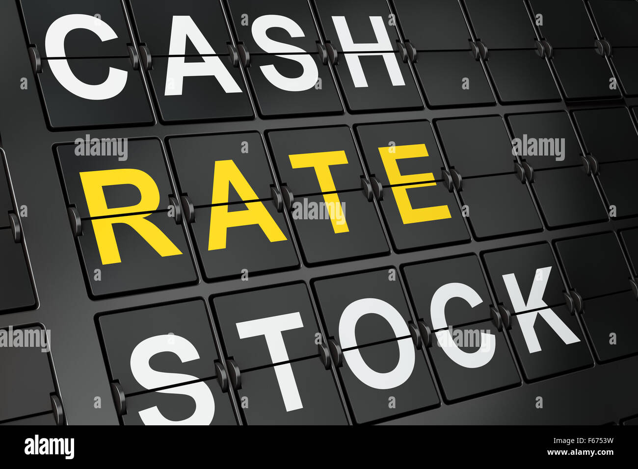 Banking concept: Rate on airport board background Stock Photo - Alamy