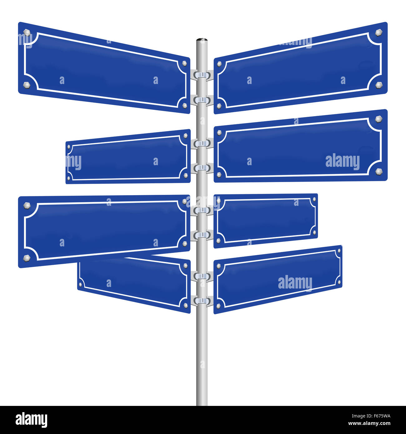 Blank Street Signs 2 Pieces Blank Street Signs Metal 10×14 Blank