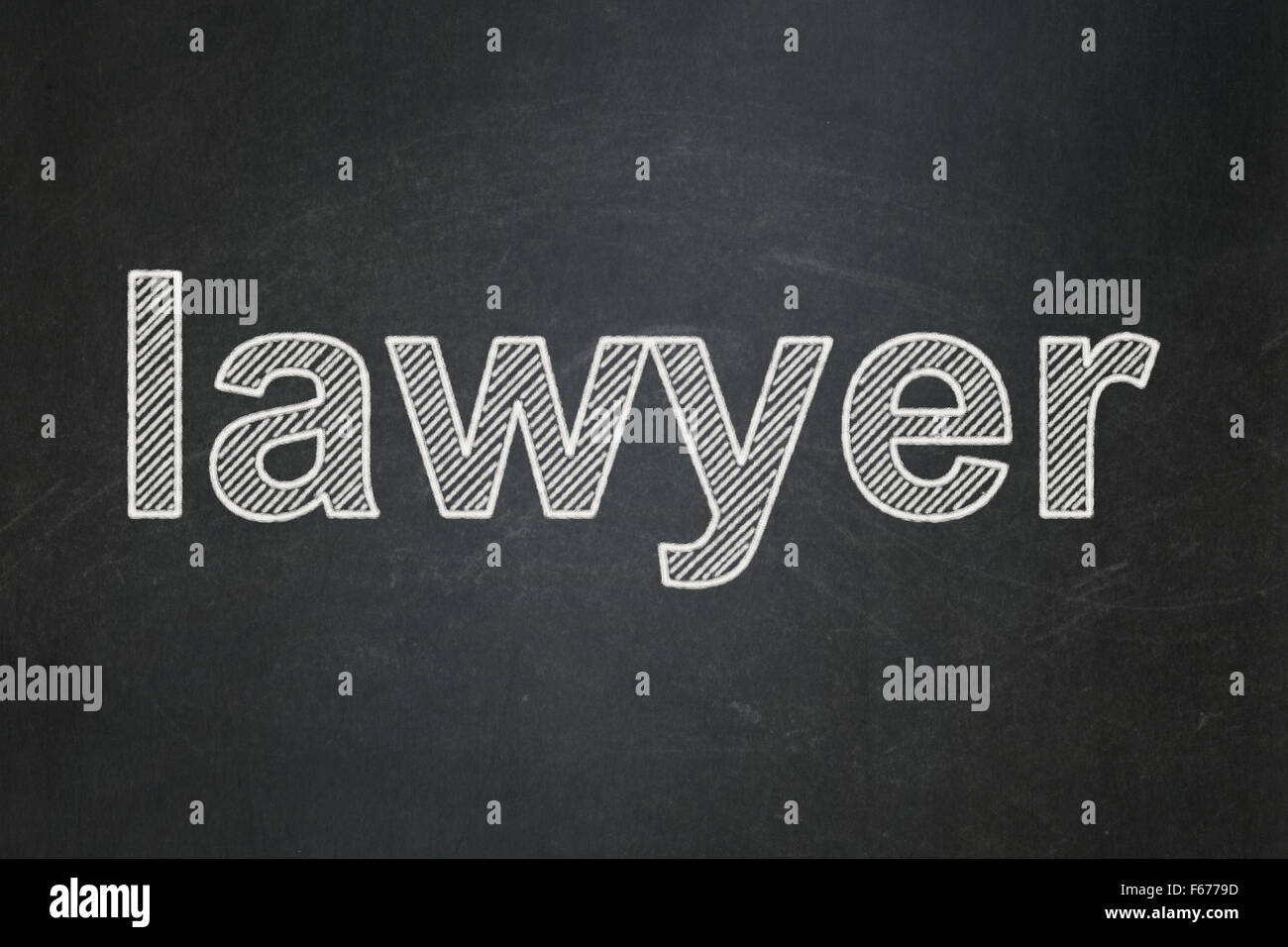 Law concept: Lawyer on chalkboard background Stock Photo - Alamy