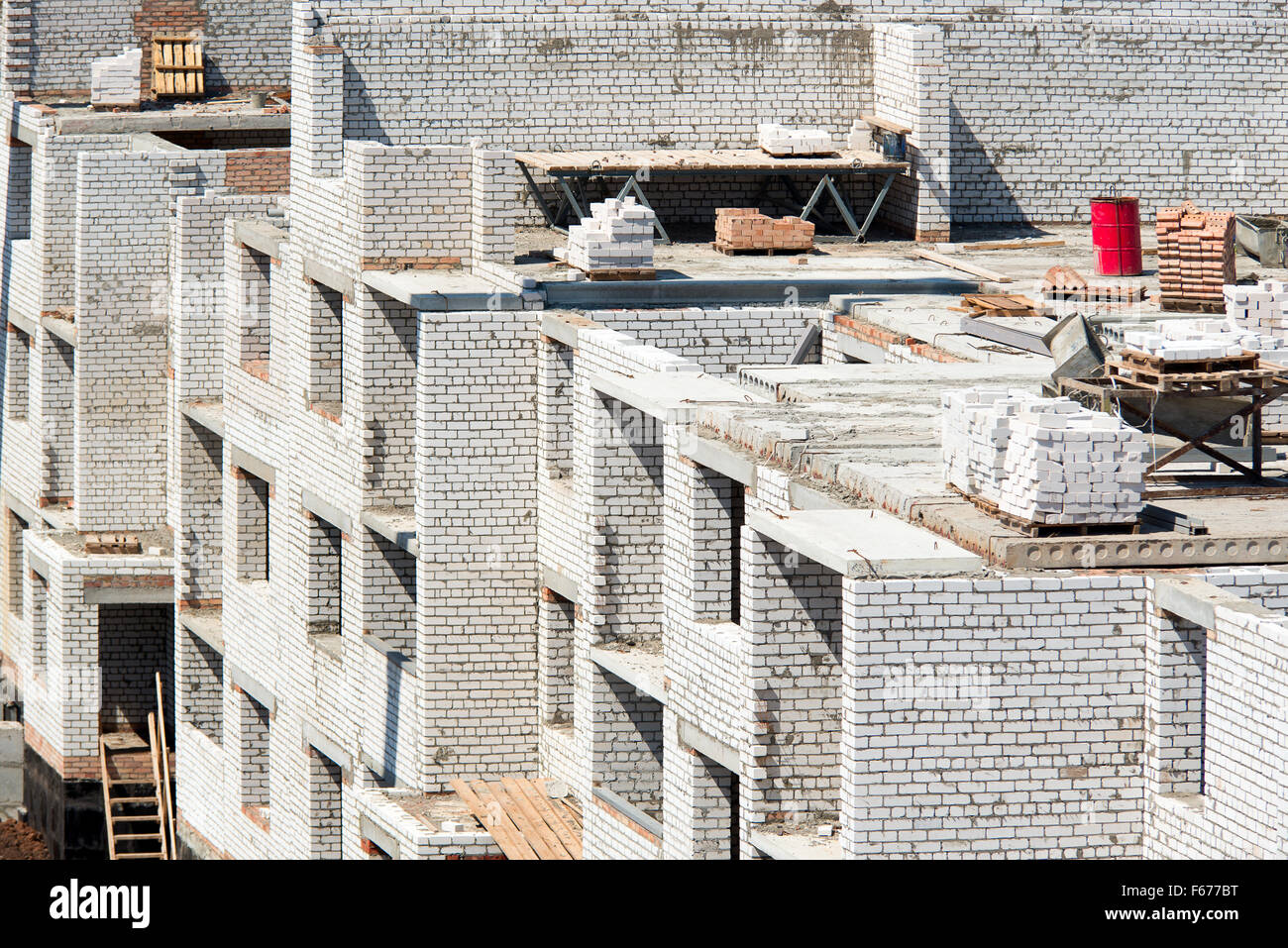 Modern brick residential buildings hi-res stock photography and images ...