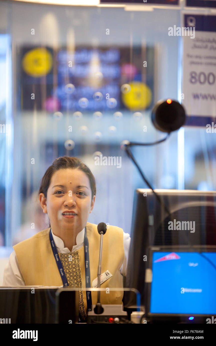 Ticket office staff dubai metro hi-res stock photography and images - Alamy