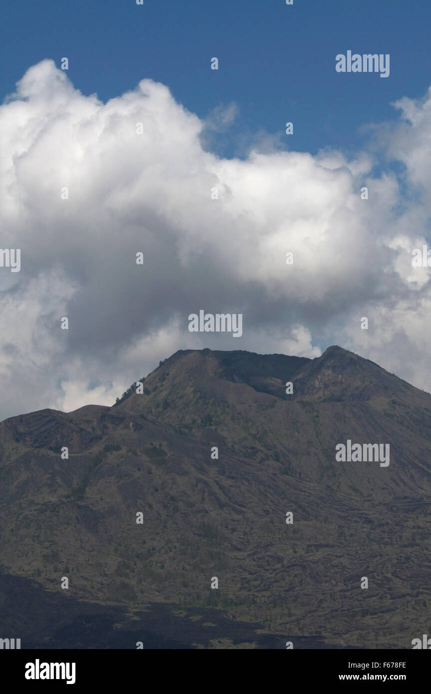 Gunung Batur vulcano, Bali, Indonesia Stock Photo - Alamy