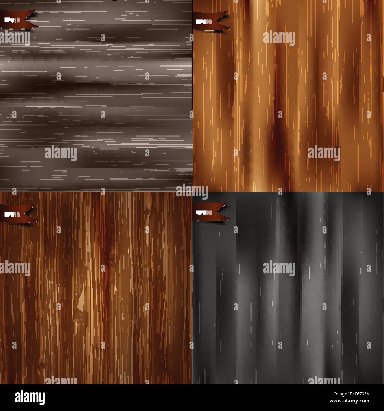 Walnut timber Stock Vector Images - Alamy