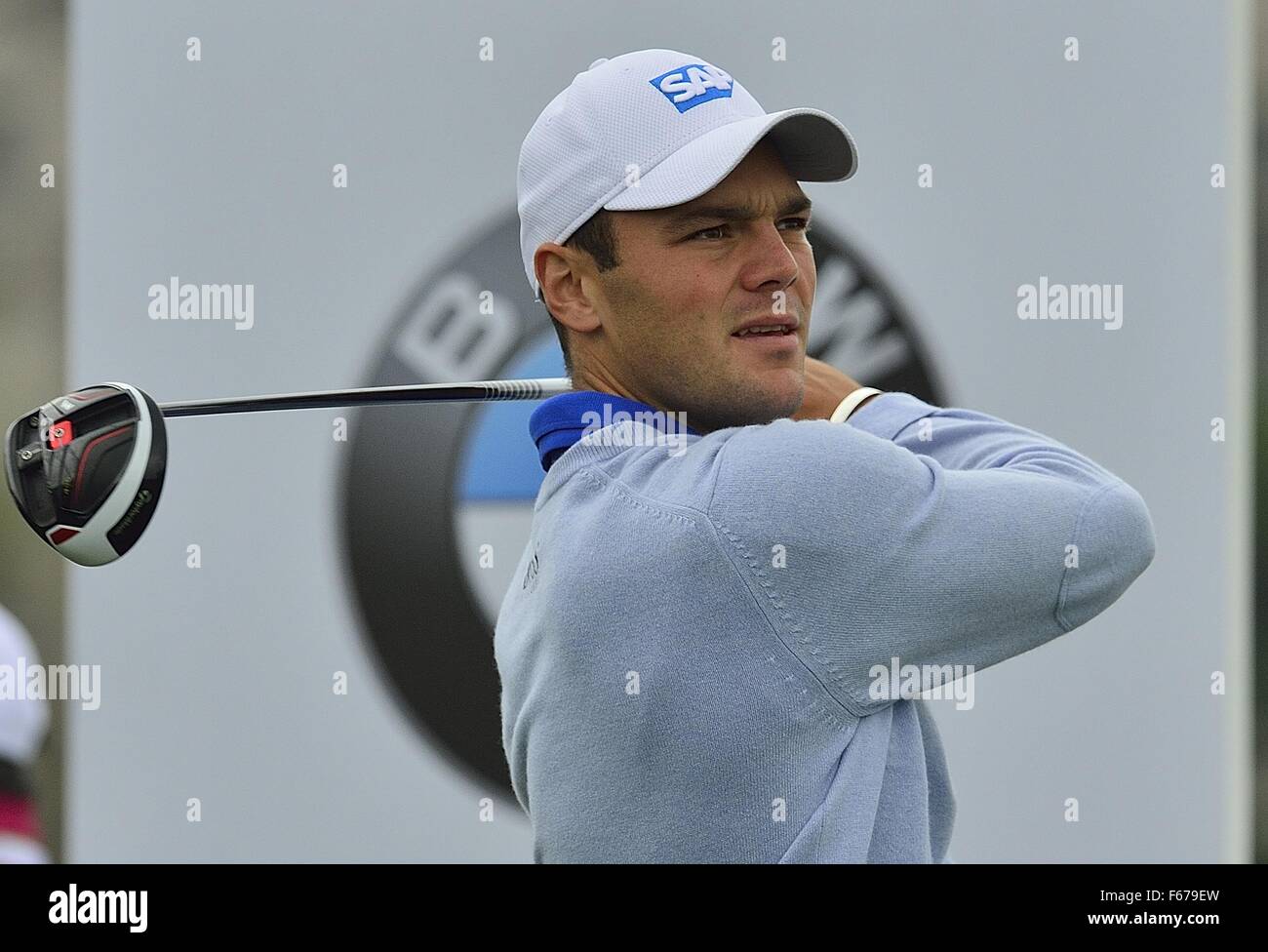 Shanghai, China. 13th Nov, 2015. The professional golfer MARTIN KAYMER ...