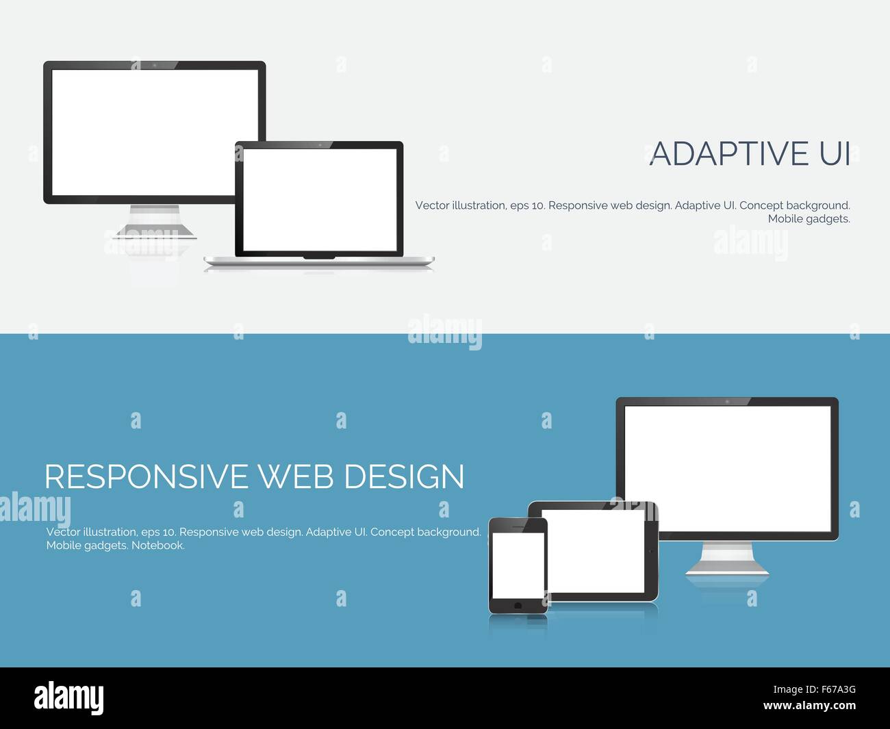 Vector illustration. Web search. Flat computing background. Programming ...