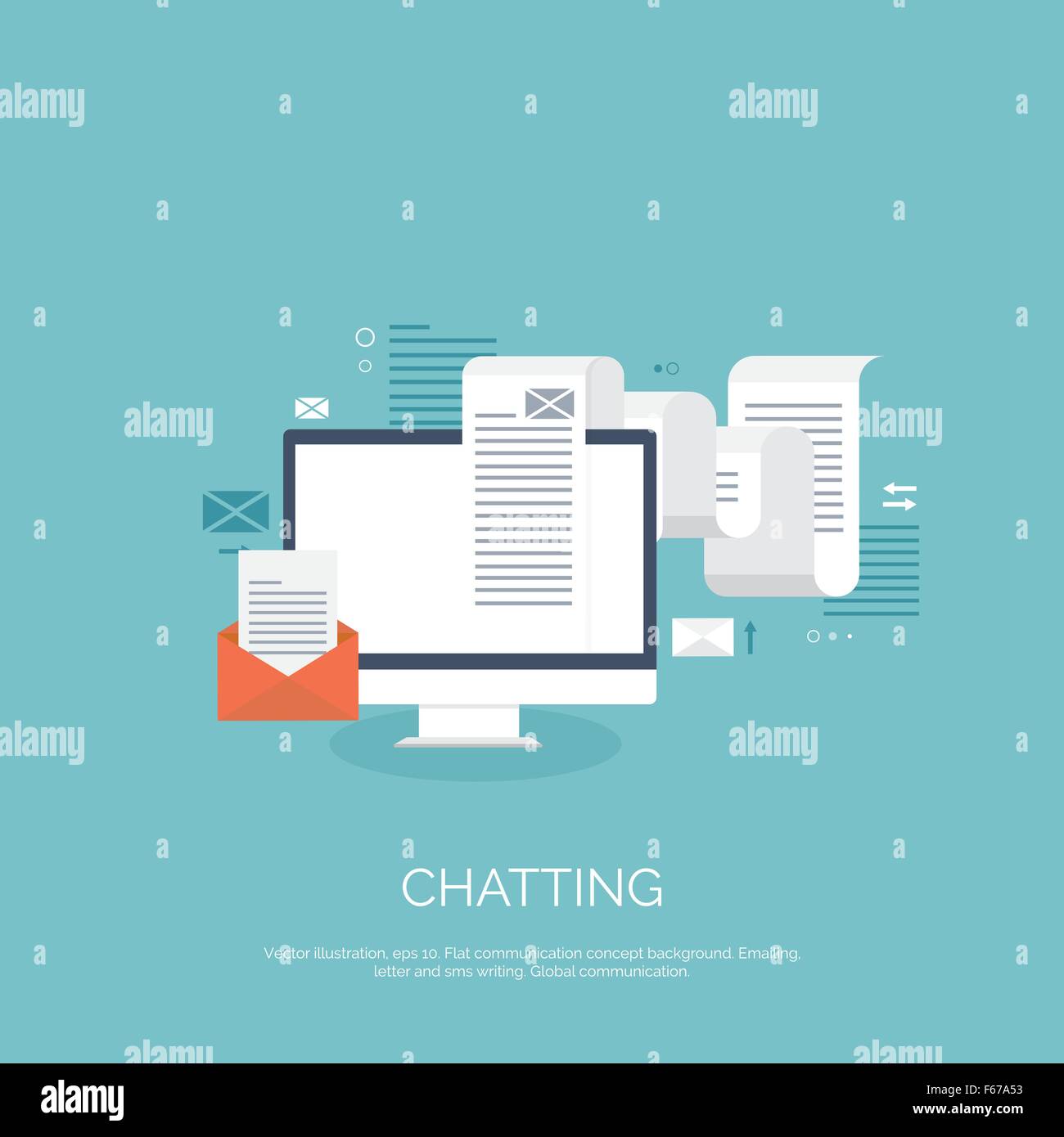 Vector illustration. Flat computing background. Programming,coding. Web ...