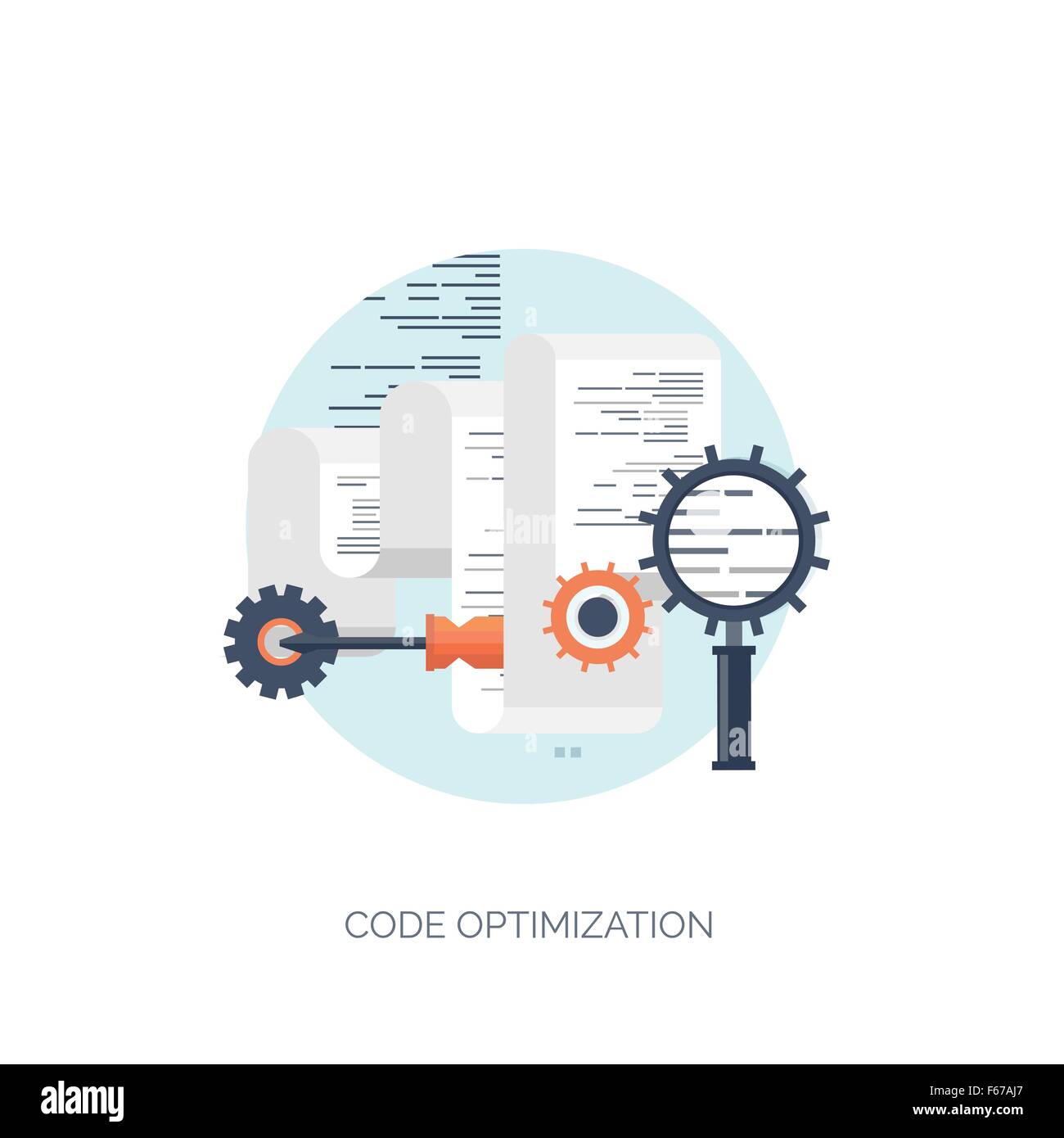 Vector illustration. Flat computing background. Programming,coding. Web ...
