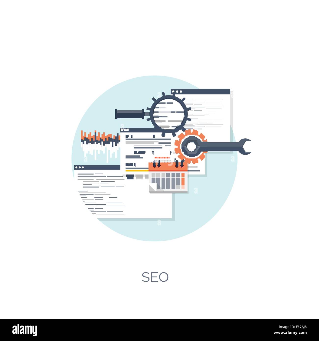 Vector Illustration Flat Computing Background Programmingcoding Web Development And Search