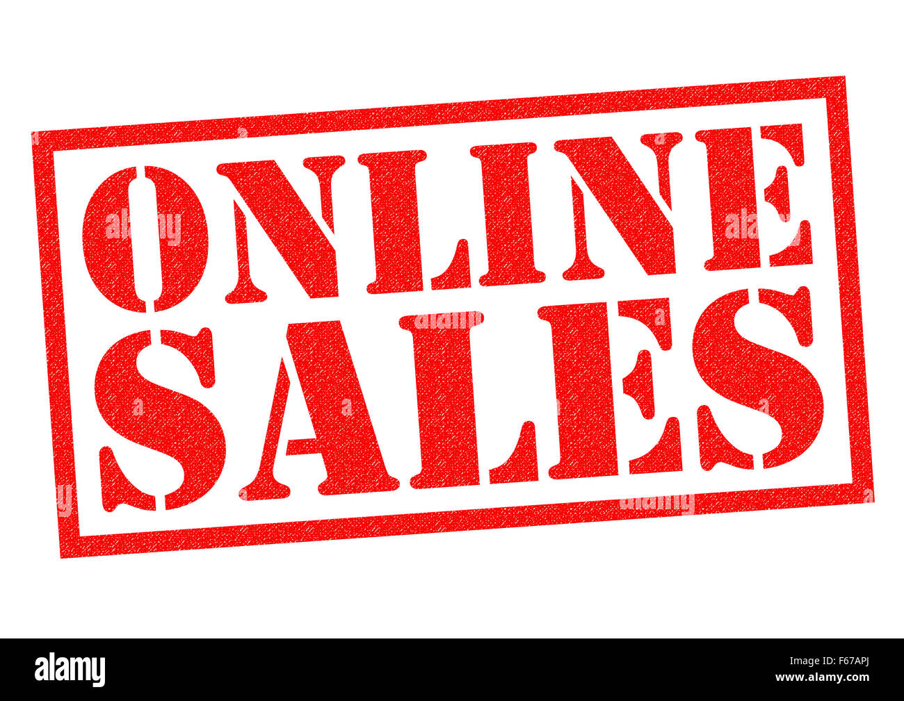 ONLINE SALES red Rubber Stamp over a white background Stock Photo - Alamy