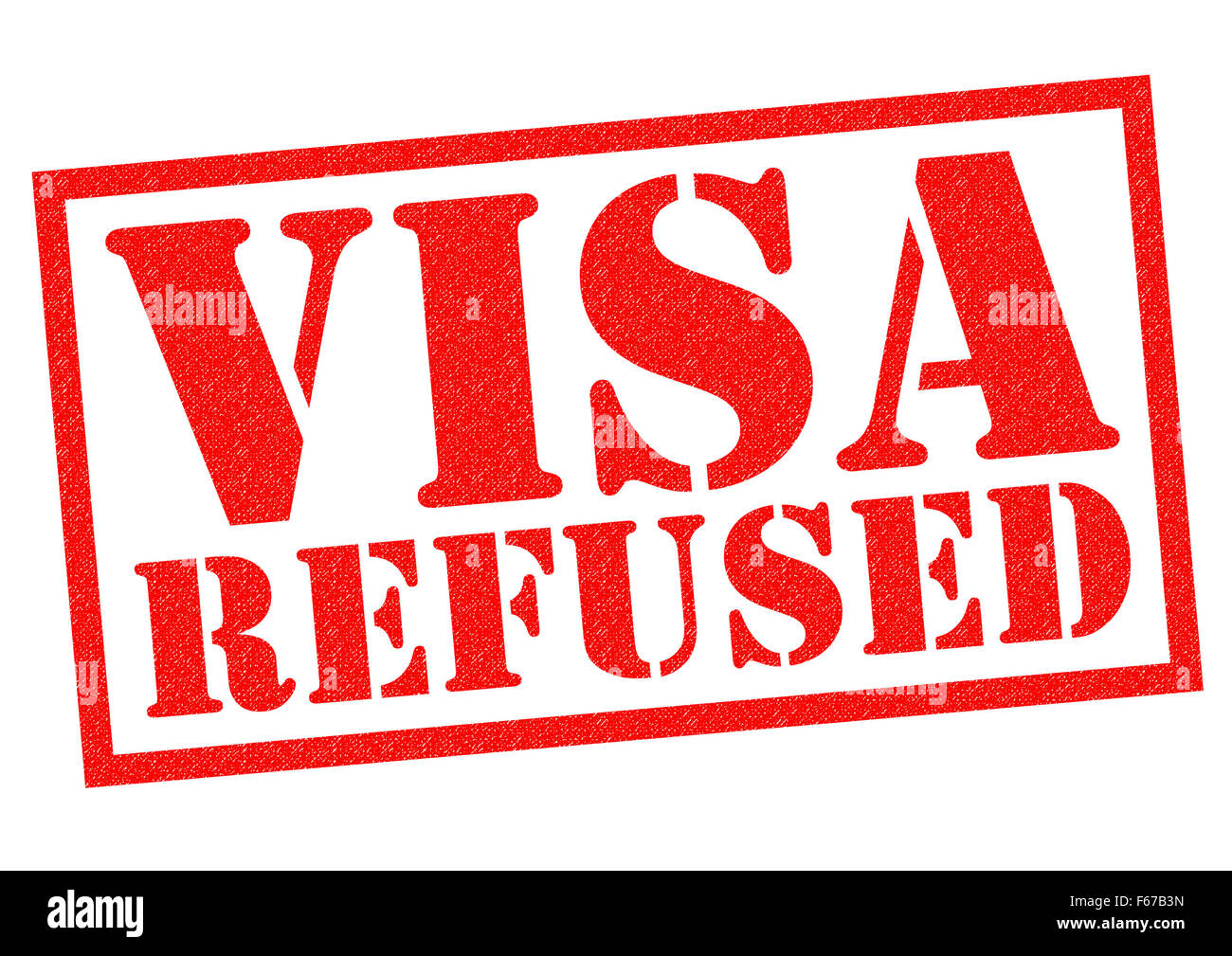 Refused stamp hi-res stock photography and images - Alamy