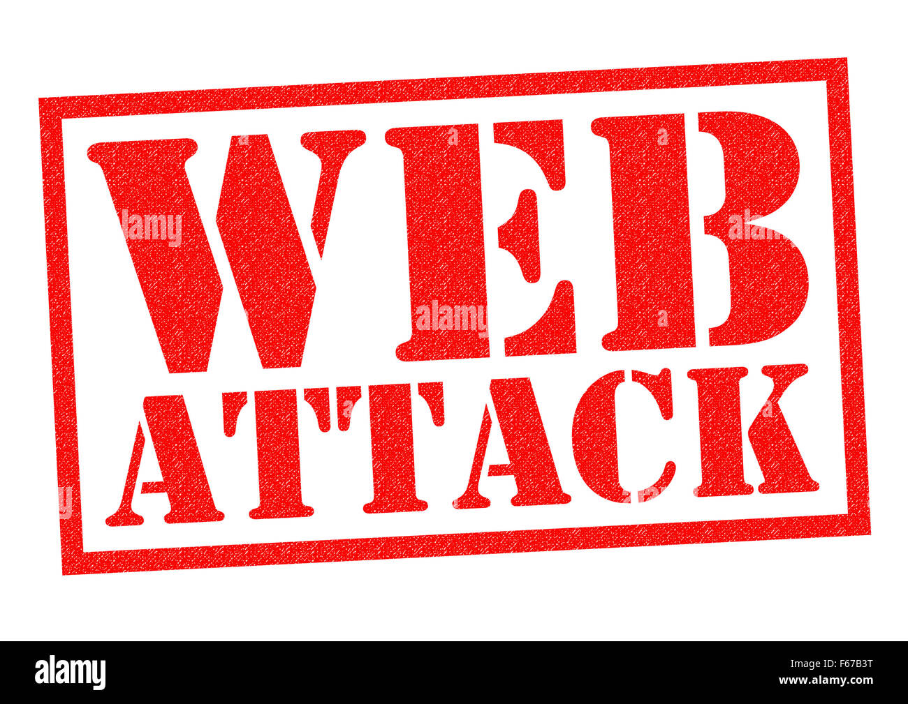 WEB ATTACK red Rubber Stamp over a white background Stock Photo - Alamy