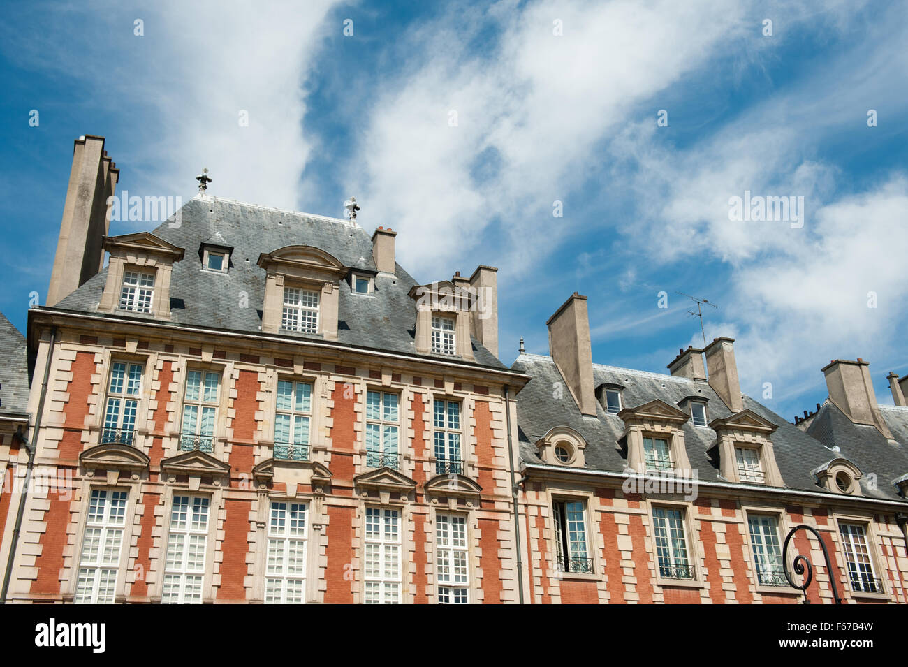 Place des Vosges - oldest planned square in Paris, in Marais district ...