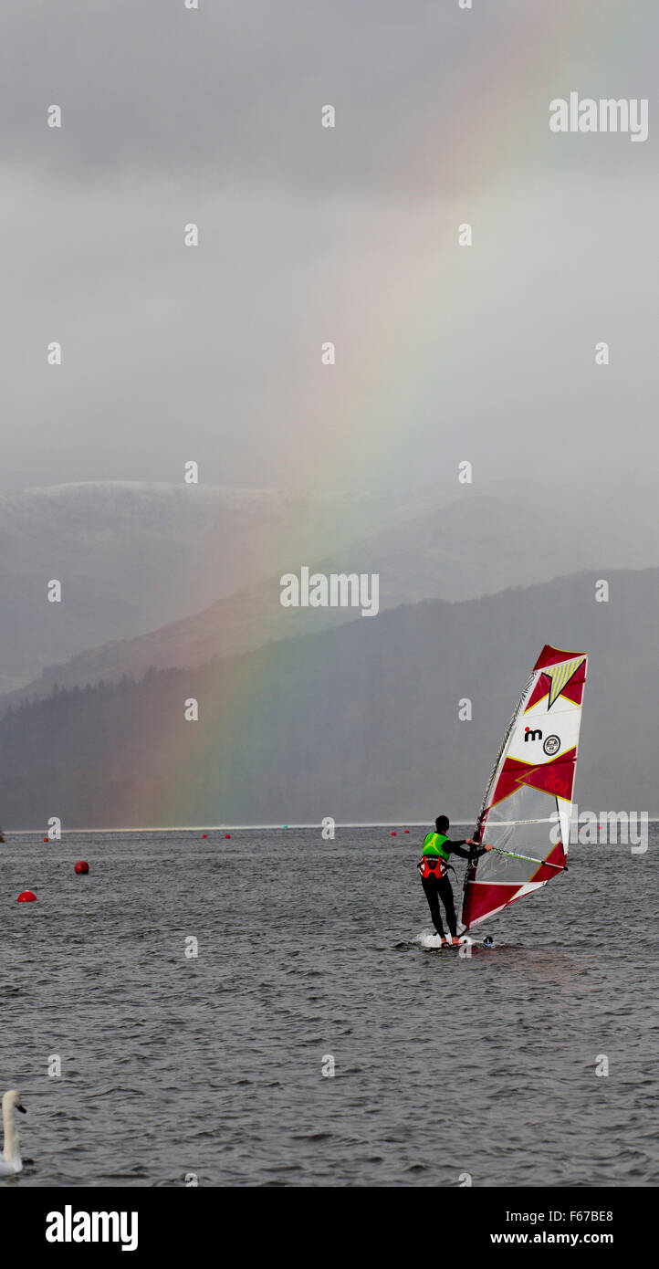 Rainbow windermere lake district hi-res stock photography and images ...