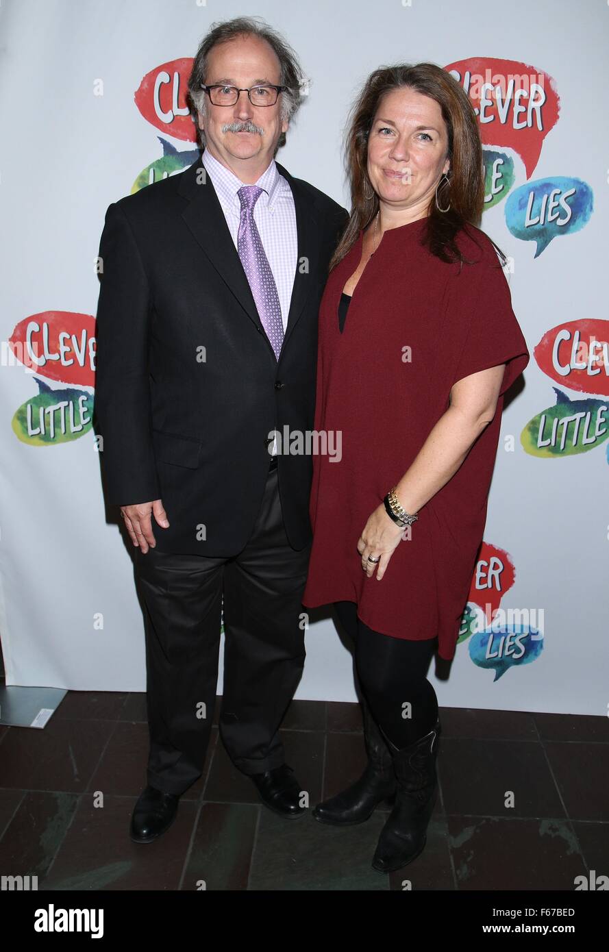 Opening night for Clever Little Lies at the Westside Theatre - Arrivals ...