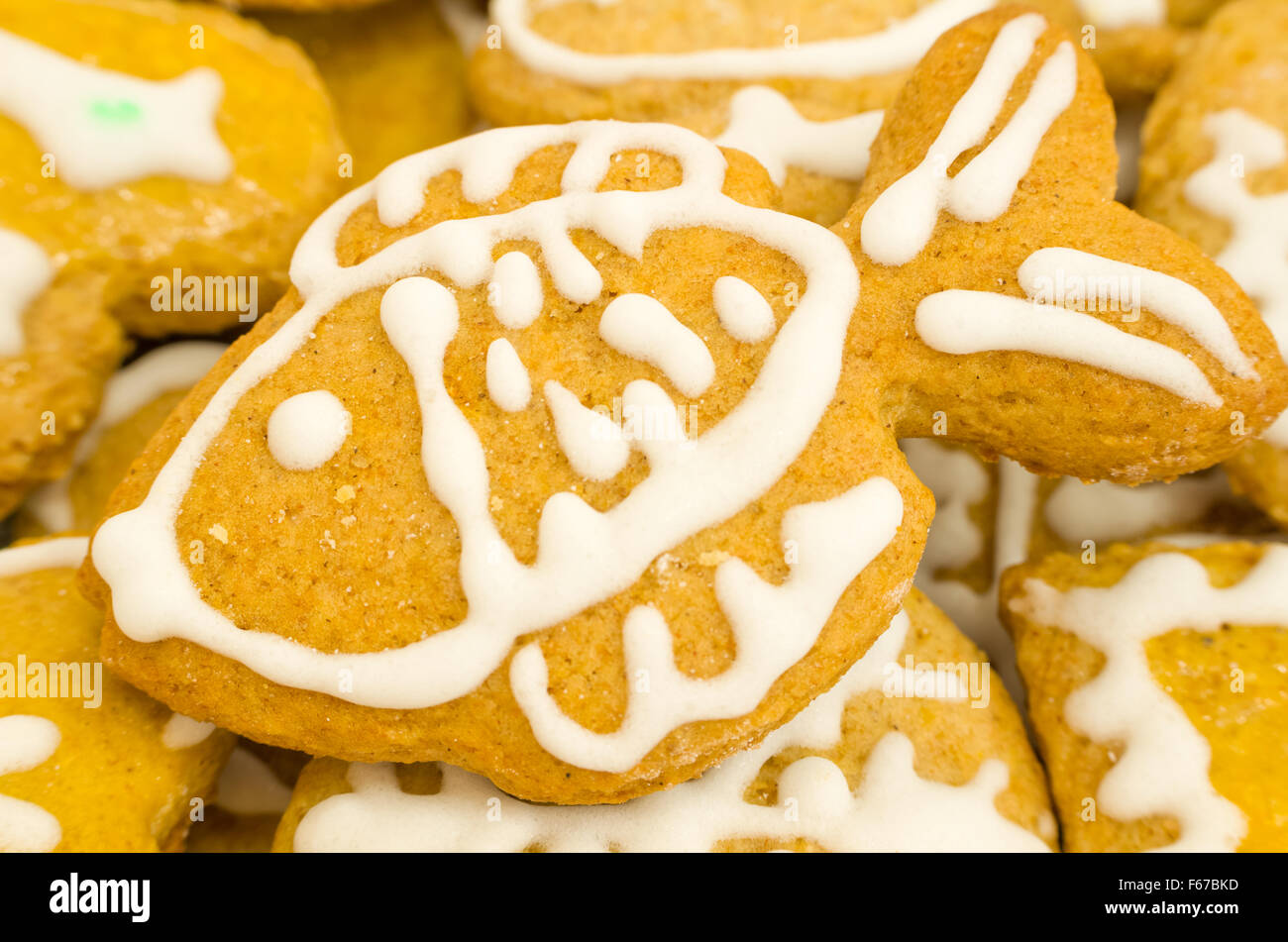 Gingerbread fish hi-res stock photography and images - Alamy