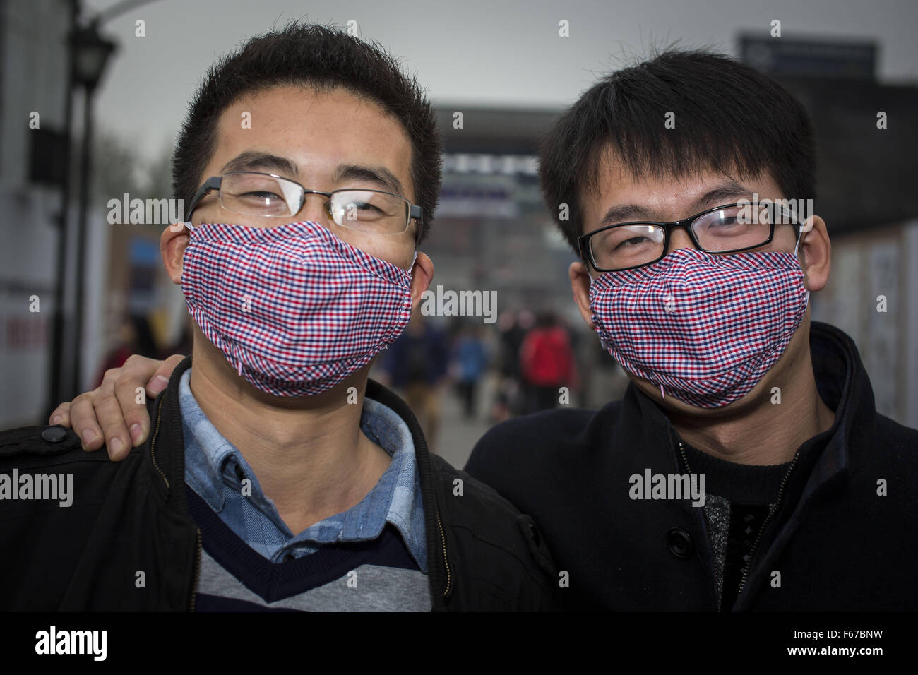 Beijing, China. 13th Nov, 2015. Beijing has experienced five days of ...