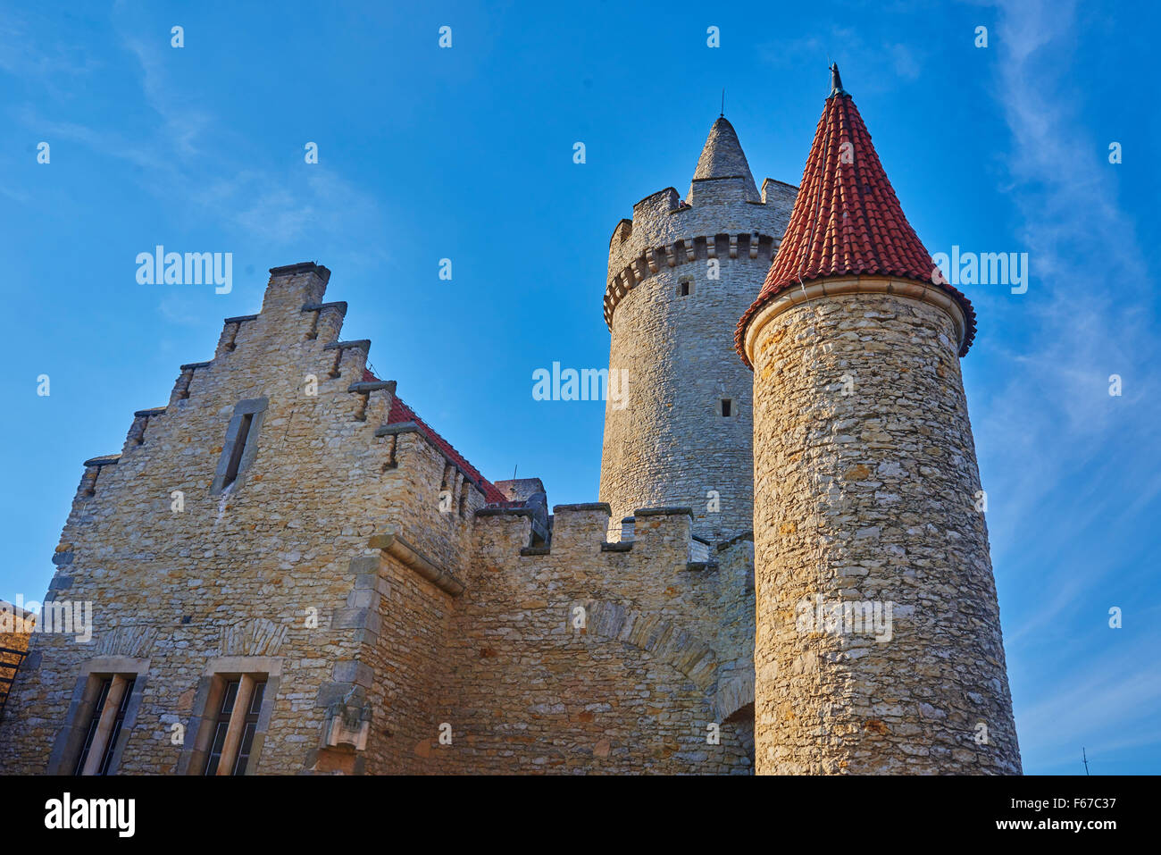 Castle Kokorin, Czech Republic Stock Photo - Alamy