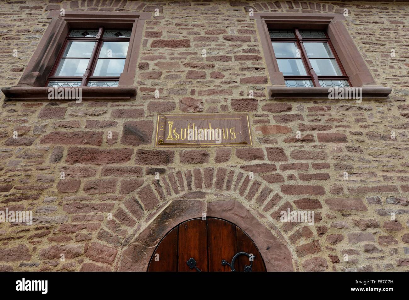 Martin Luthers parentshouse, Germany, city of Mansfeld, 12. November ...