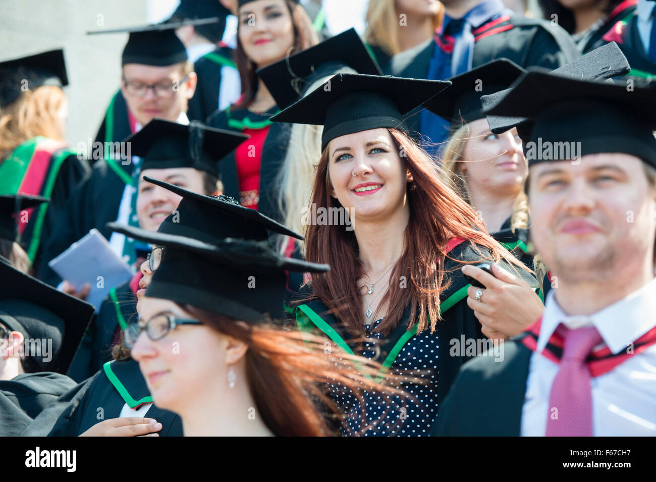 Education smiling celebrating students hi-res stock photography and ...
