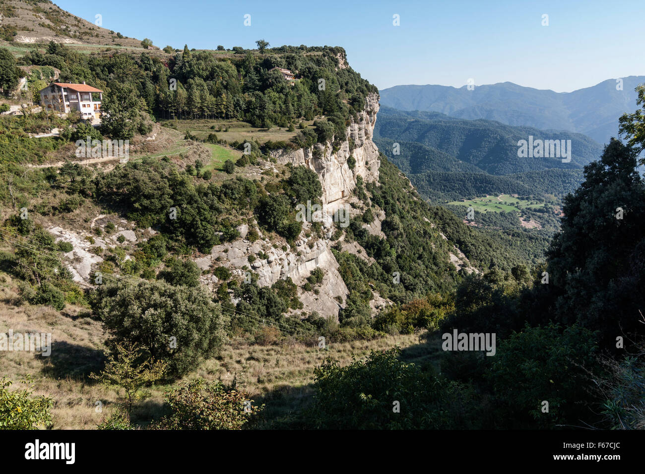 Cingles de Tavertet (cliffs Stock Photo - Alamy