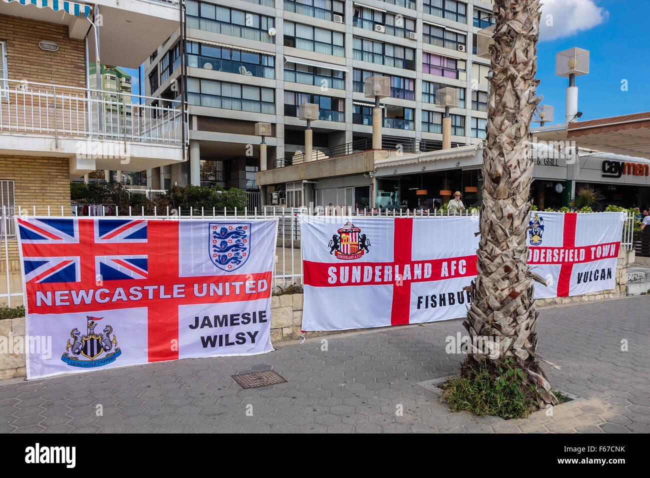 Spain part vale fc flag hi-res stock photography and images - Alamy