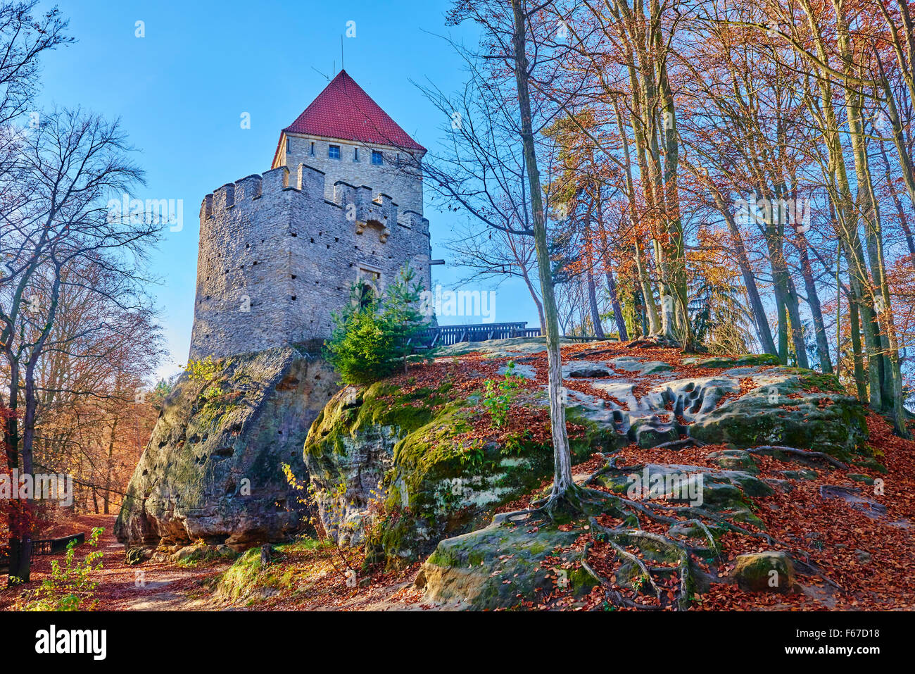 Castle Kokorin, Czech Republic Stock Photo - Alamy