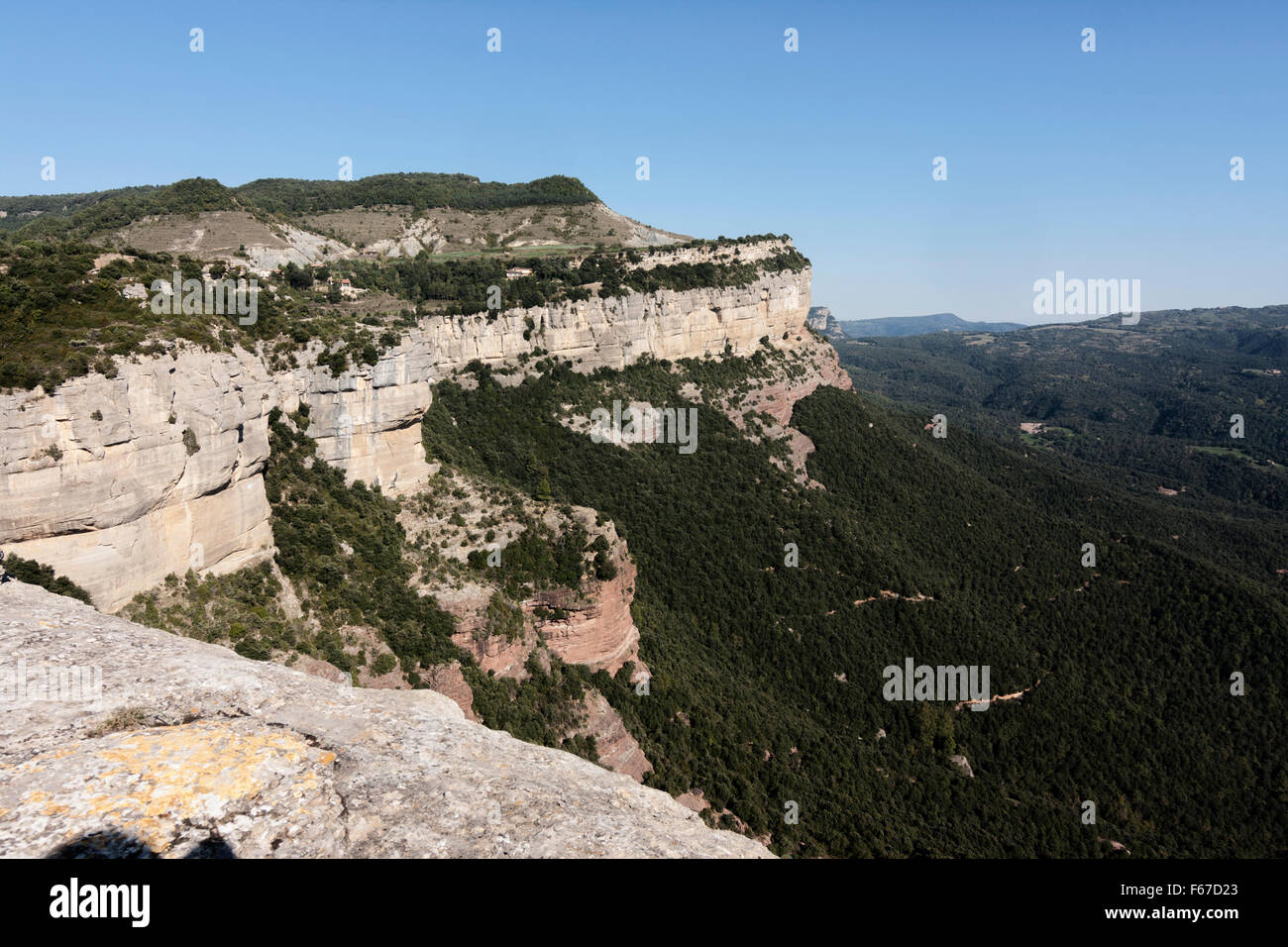 Cingles de Tavertet (cliffs Stock Photo - Alamy