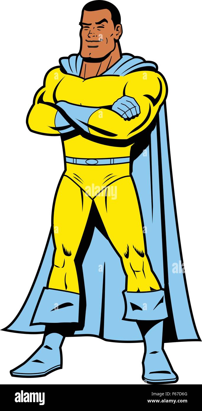 Superman Heroic Pose