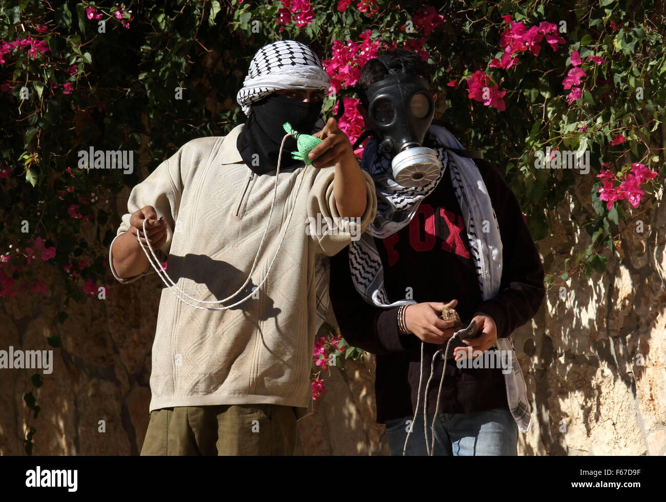 Nablus, West Bank, Palestinian Territory. 13th Nov, 2015. A Palestinian ...