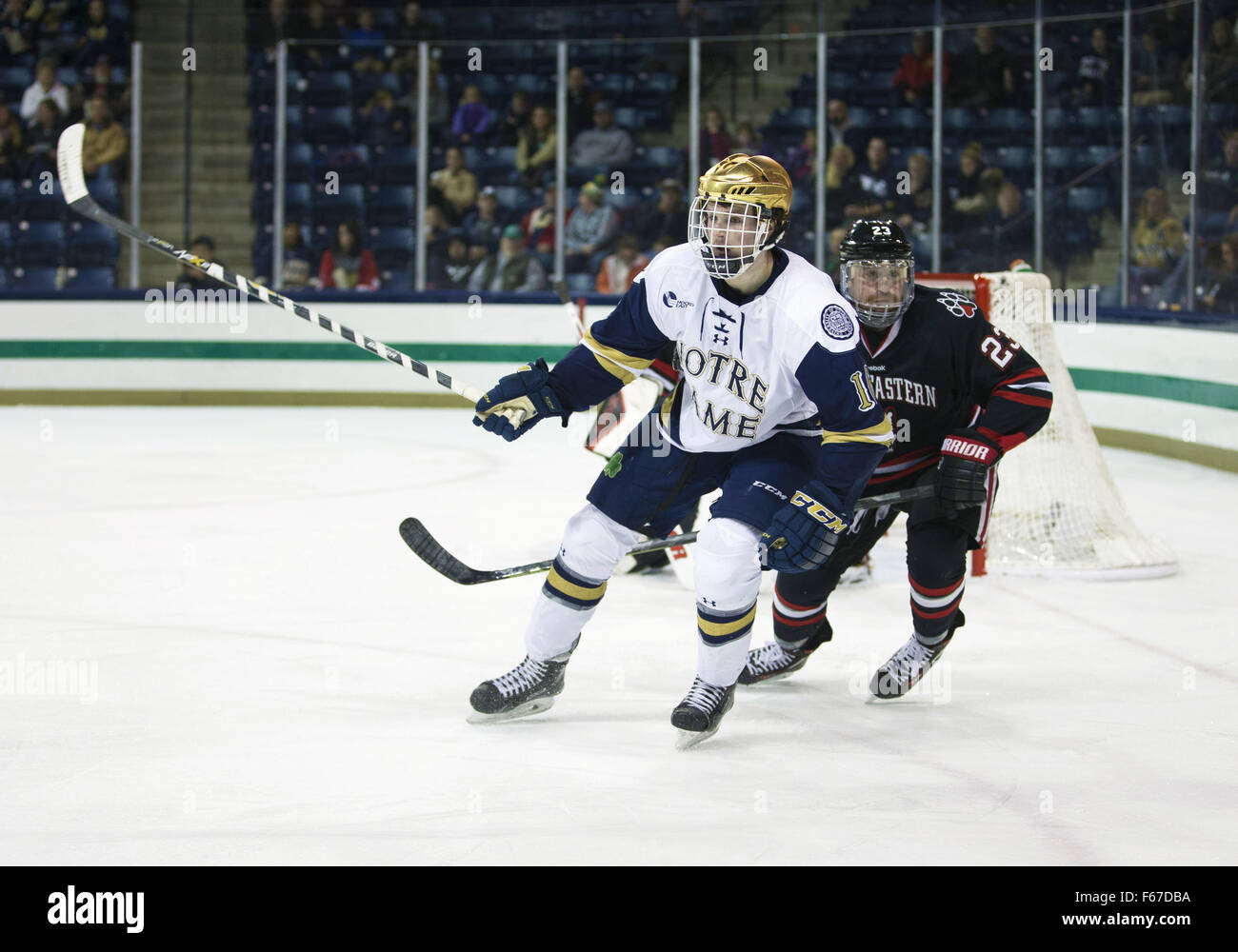 South Bend, Indiana, USA. 12th Nov, 2015. Notre Dame center Connor ...