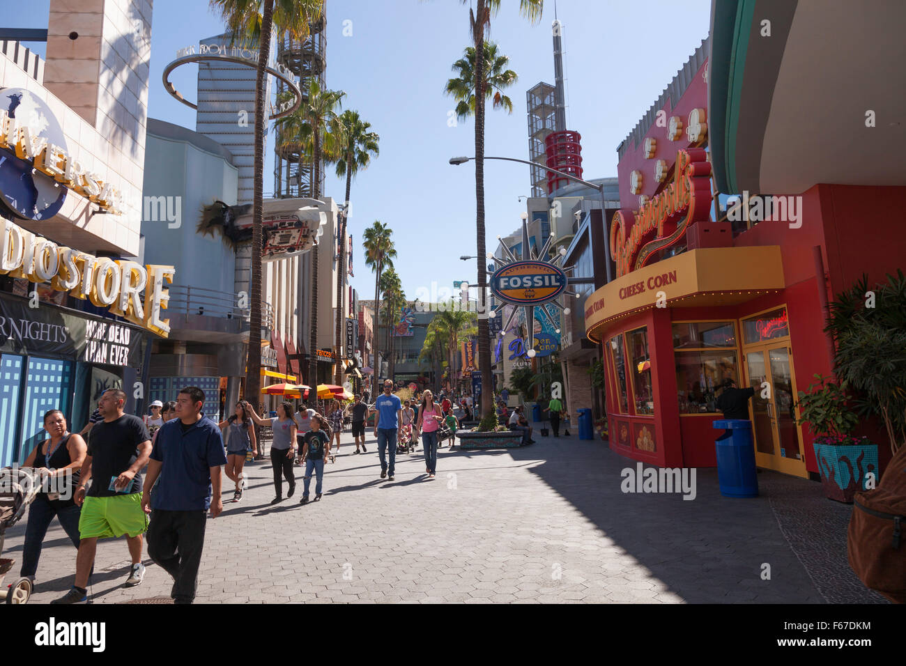 Universal Studio in Hollywood.Hollywood, Los Angeles; California; USA ...